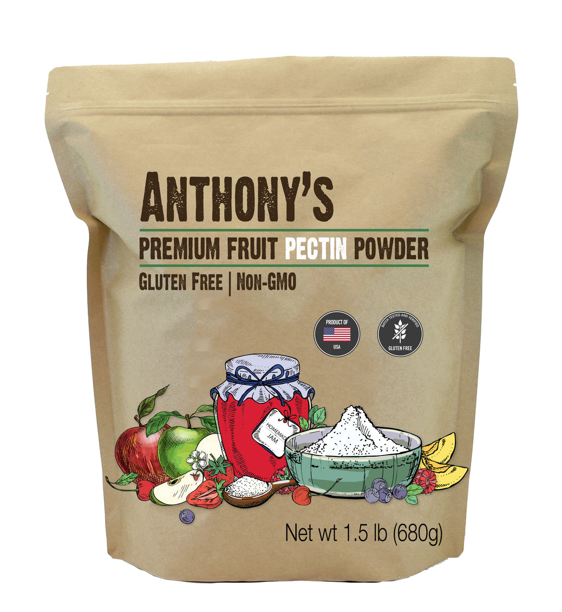 Fruit Pectin Powder – Anthonys Goods