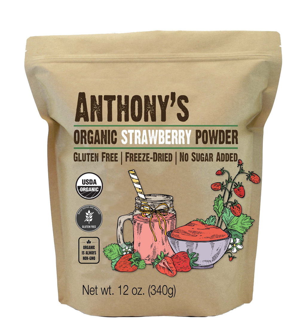 Organic Strawberry Powder – Anthonys Goods