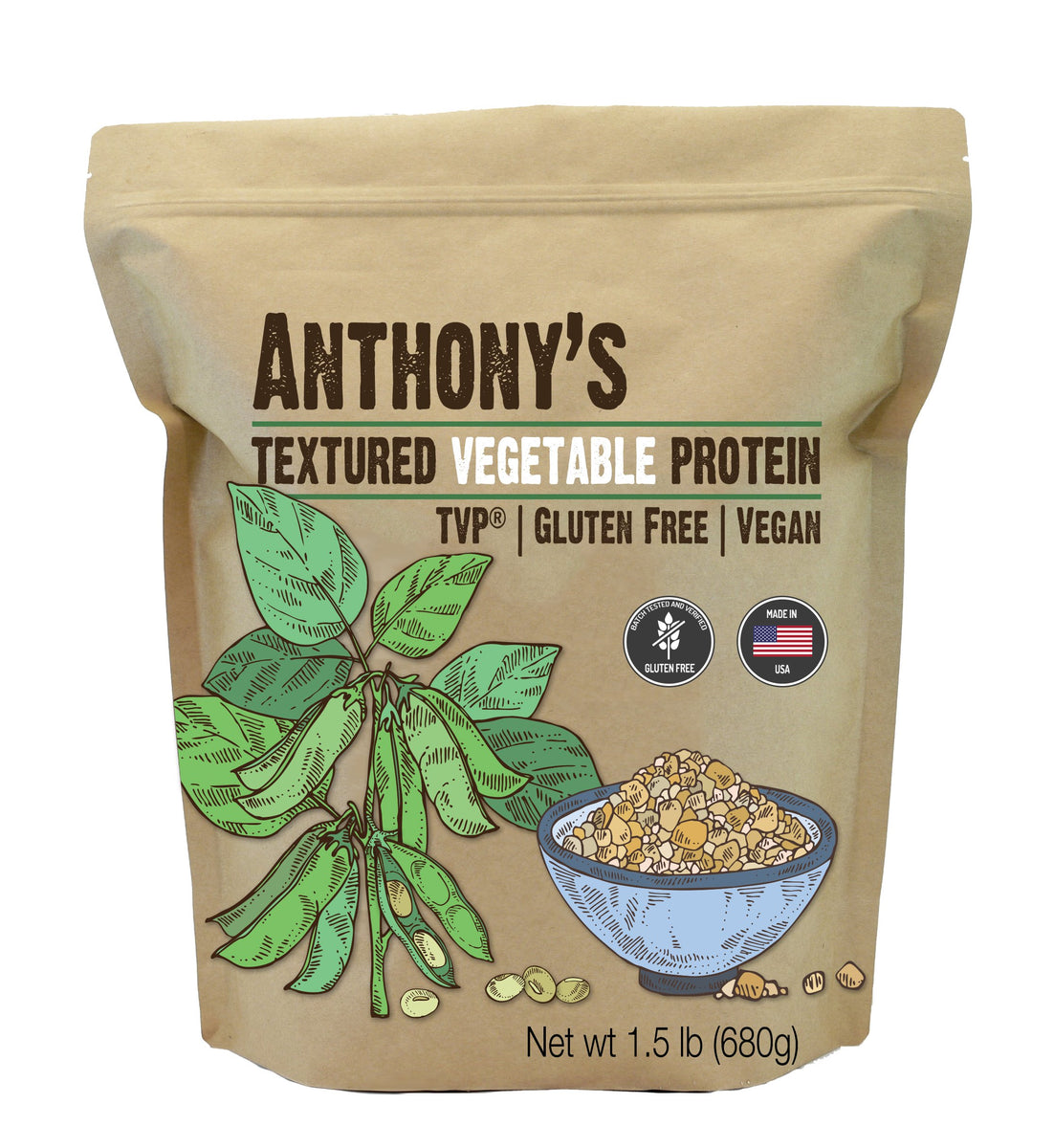 TVP: Texture Vegetable Protein – Anthonys Goods